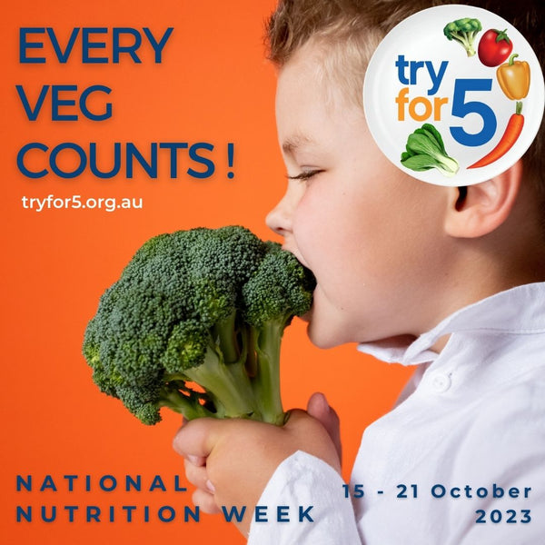 National Nutrition Week- Try for 5 - Bite Nutrition